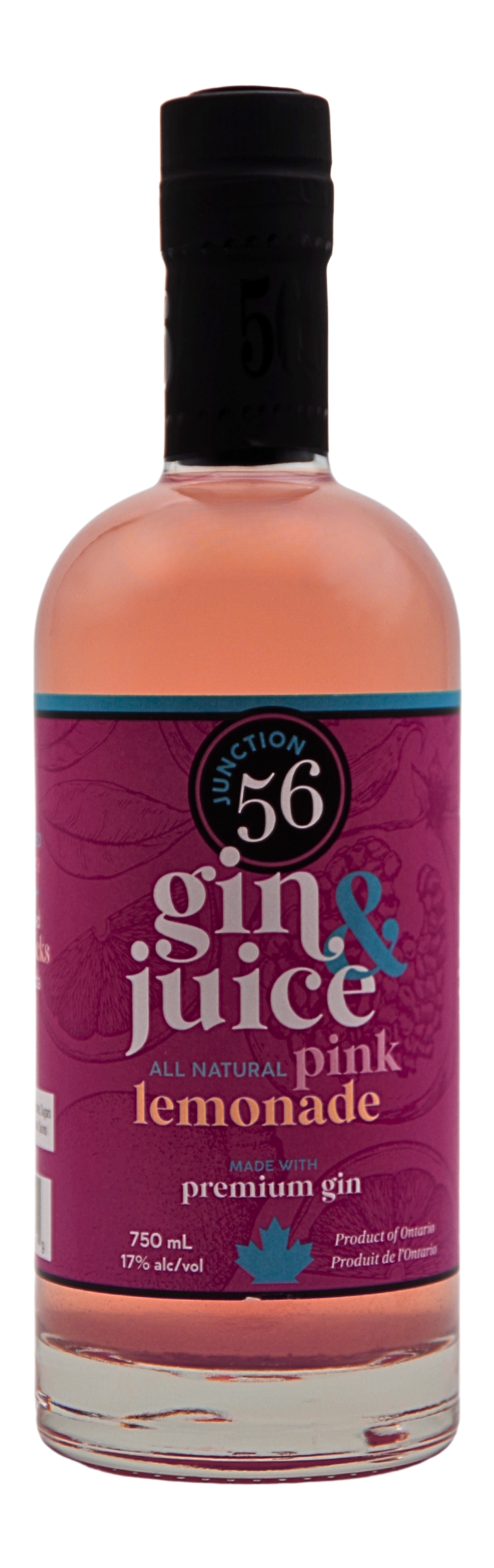 Gin N' Juice | Junction 56 Spirits, proudly produced in Stratford ON Canada